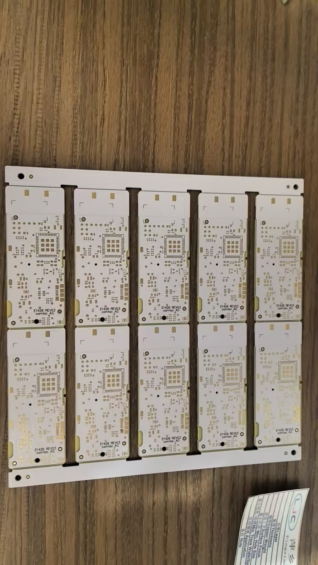 White Silkscreen Aluminum Base PCB 500mm X 500mm Metal Printed Circuit ...
